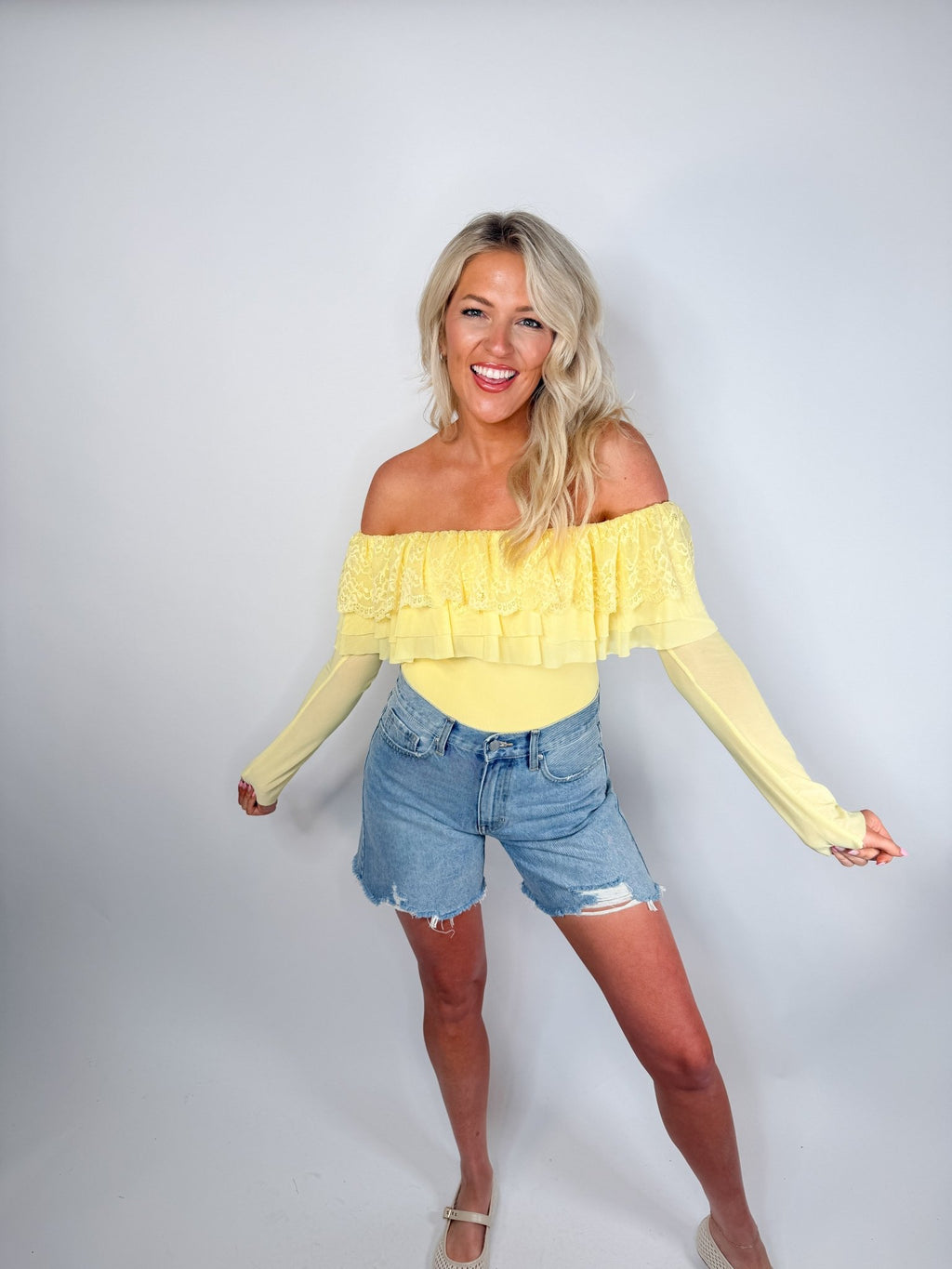 Sunset Ruffle Bodysuit – Ardire Collection